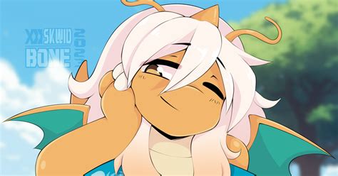 Anthro Furry Skwidbone Diana The Dragonite Pixiv