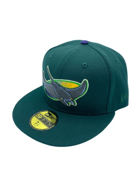 Adult Tampa Bay Devil Rays New Era Green Custom Combo Side Patch 59fif — Pro Image America