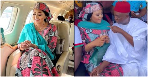 Regina Daniels Turns ‘hajia Flies Private Jet As She Campaigns For