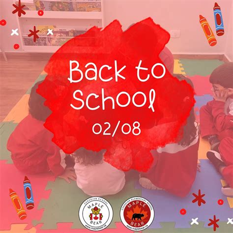 Our Classes Start Tomorrow Maple Bear Pompeia