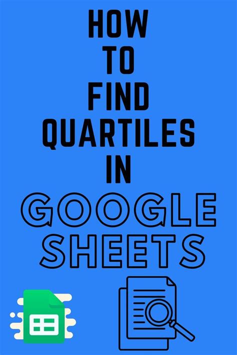 How To Find Quartiles In Google Sheets Artofit