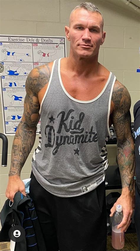 Gray Haired Randy Ortonnot Mad At It Rwrestlewiththepackage