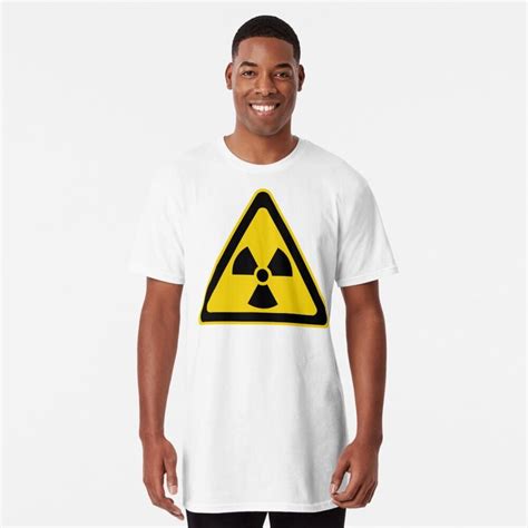 Radioactive Symbol Warning Sign Triangular Long T Shirt For Sale By Sciencecorner Tops For