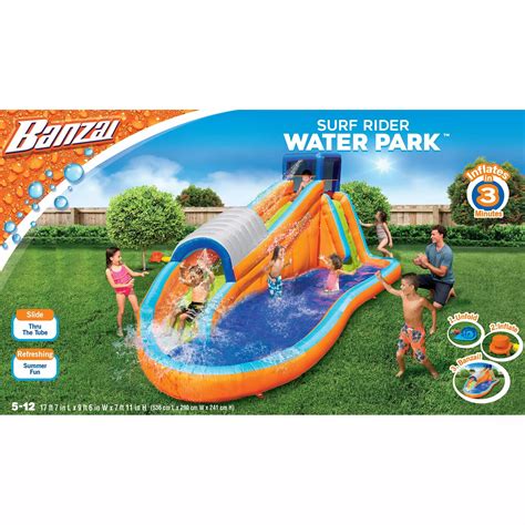 Banzai Surf Rider Water Park Length 17 Ft 7 In Width 9 Ft 6 In
