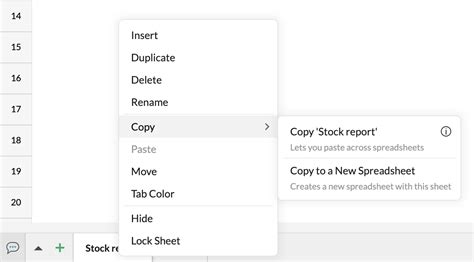 copy a sheet to an existing spreadsheet zoho sheet help guide
