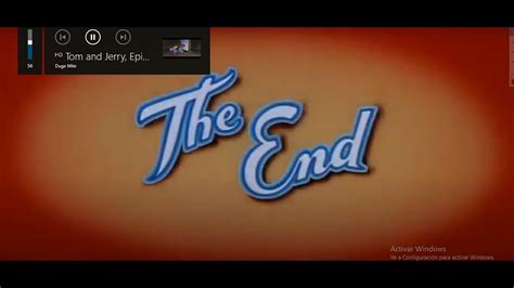 Tom And Jerry Touche Pussy Cat End Title 1954 Youtube