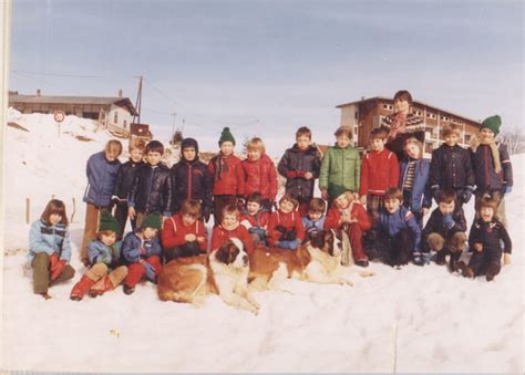 Photo De Classe Classe De Neige 79 80 De 1980 Ecole Saint Pierre