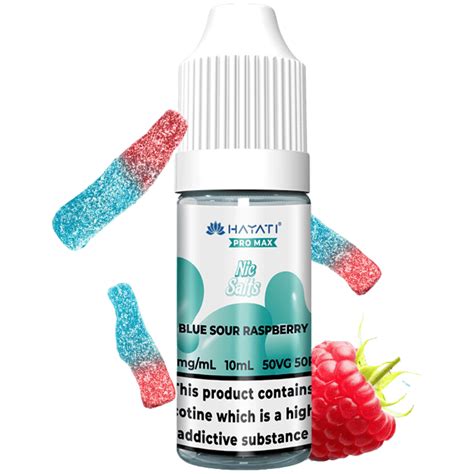 Hayati Pro Max Blue Sour Raspberry Nic Salt Buy 1 99