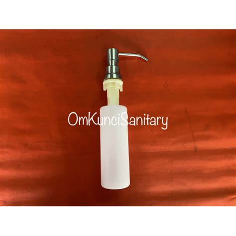 Jual Tempat Sabun Cair Sink Tanam Dispenser Soap Wastafel Tanam