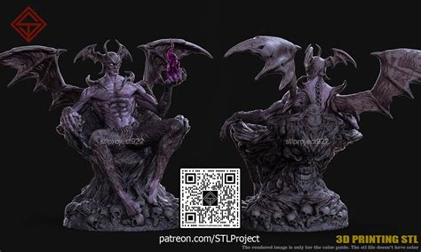 😈 Devil Man・ 3d File For 3d Printing・cults