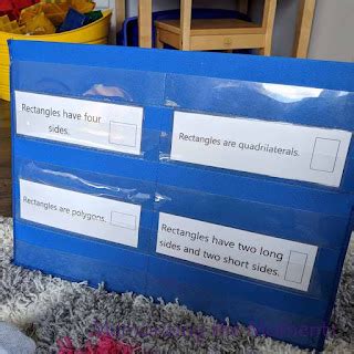 Memorizing The Moments Tot School Rectangle Activities