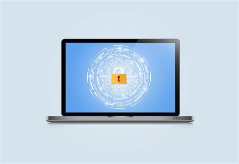 Premium Vector Concept Is Data Security Center Shield On Computer