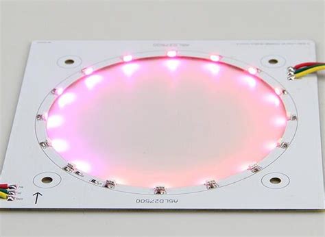 Customized Square Sk6812 4020 Side View Rgb Led Rigid Board Newstar