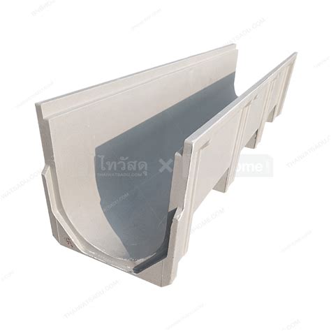รางระบายน้ำไฟเบอร์ Giant Kingkong รุ่น G002 Dw ขนาด 22 X 100 X 25 ซม สี