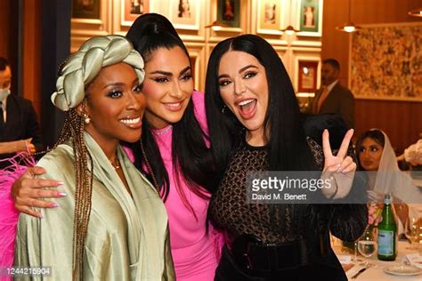 Jackie Aina Huda Kattan And Mona Kattan Attend The Huda Beauty News