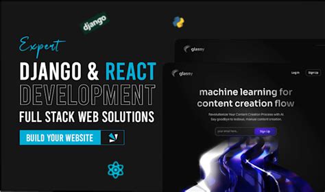 Do Professional Full Stack Websites With Django React By Nobinawas113