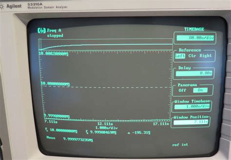 Hp Agilent 53310a Modulation Domain Analyser Frequency Time Interval Analyser Page 1