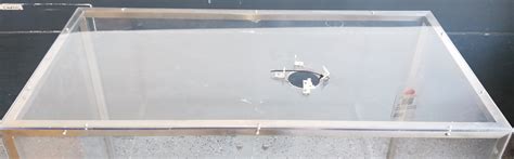 Used Bench Top Plexiglass Hood Workstation For Sale At Chemistry Rg