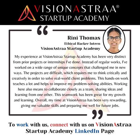 Rini Thomas Posted On Linkedin