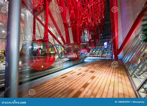 Osaka Japan November 20 2017 The Hep Five Ferris Wheel In U