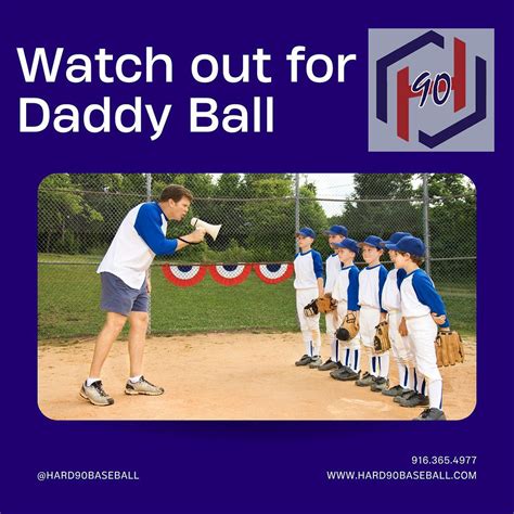 Daddy Ball In Baseball And Softball
