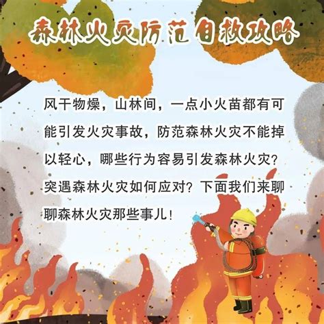 【应急科普】森林火灾防范自救攻略审核王立斌初审