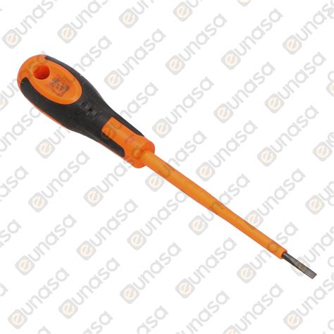 27992 Destornillador Aislado Punta Plana 3x100 Destornillador