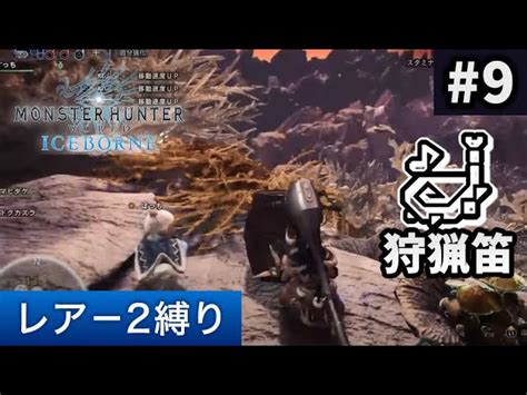 Mhwi【レア－2縛り】狩猟笛 9 装備作り モンハンワールド：アイスボーン 【mhw】もんはんわーるど 動画まとめ