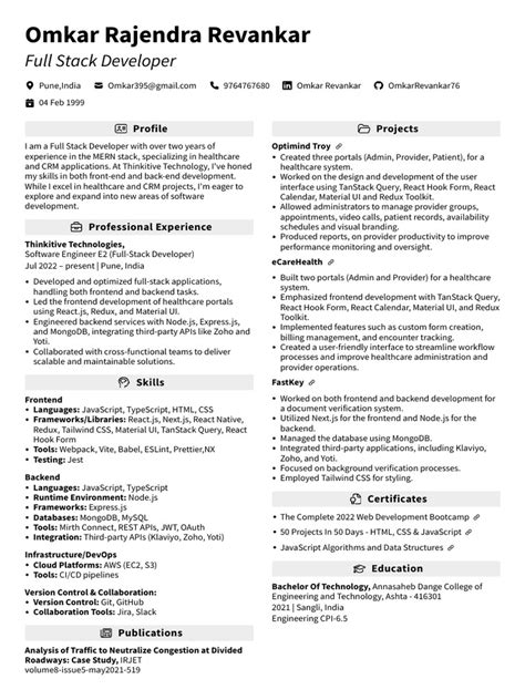 Omkar Revankar Pdf Java Script Web Development