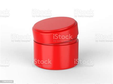 고립 된 흰색 배경에 화장품 크림 항아리 모형 템플릿 디자인 프리젠 테이션 준비 3d 일러스트 0명에 대한 스톡 사진 및 기타 이미지 Istock