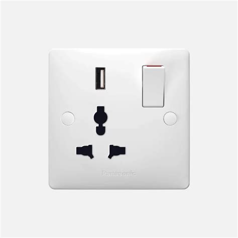 W1 Series Socket Outlets 2 Gang 2 Device 13a Dp Switched Socket With
