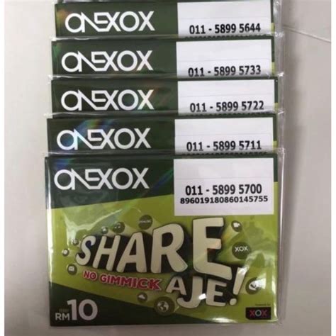 60gb Postpaid 5g Esim Or Sim Card For Onexox Malaysia Celcom Line Lazada Singapore