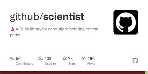 Github Githubscientist A Ruby Library For Carefully Refactoring