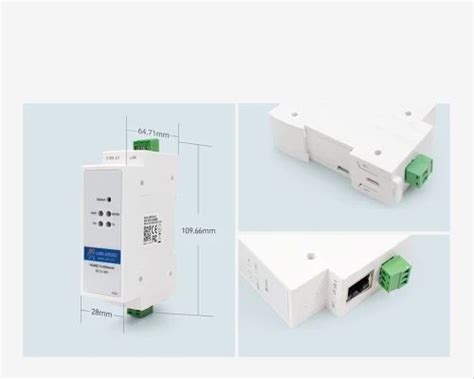 Usr Dr Din Rail Mount Rs To Ethernet Converter X X