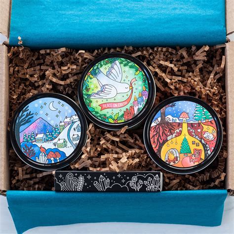 Groovy Art And Herb Candles — Rachel Beyer Artist Apothecary