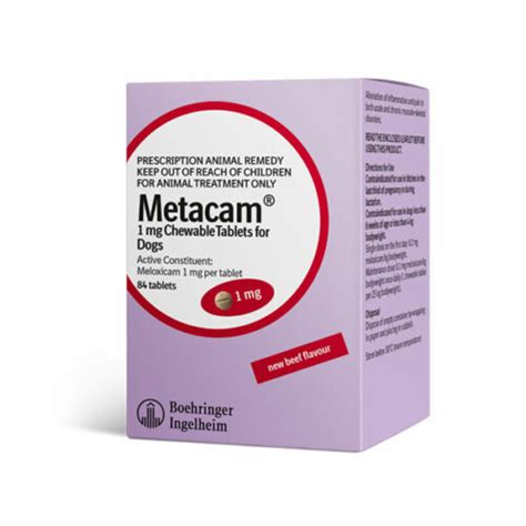 Metacam 1mg Tablets Buy Online From Vet Post Nz Fast Delivery