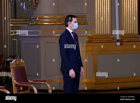 Prime Minister Alexander De Croo Pictured During A New Years Reception