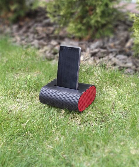 Деревяний звуковий тримач Підставка під смартфон Акустична підставка Динамік із суцільного