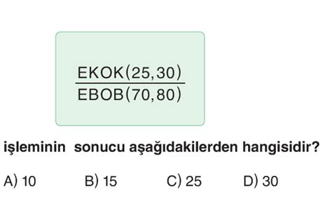 Arpanlar Ve Katlar Online Deneme S Nav Matematik Biz