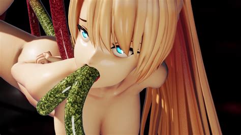 Tentacle Packed Angela Ero Mmd Goes All The Way Through Sankaku Complex