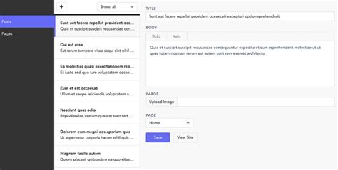 Headless CMS That Runs Off And Saves To A Single JSON File