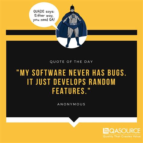 Qasource On Linkedin Quade Says Either Way You Need Qa Bitly2nkkzop Itsbesttotest