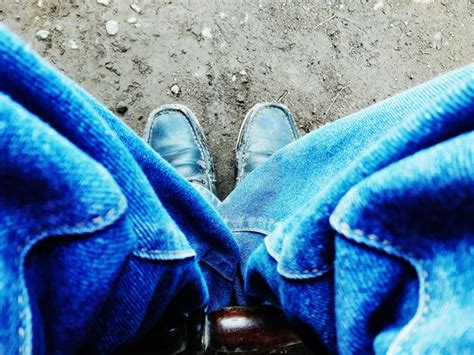 Premium Photo Low Section Of Man On Ground