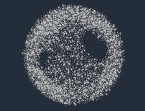 Modeling How Can I Create A Static Particle Cloud Within A Fixed Volume Blender Stack