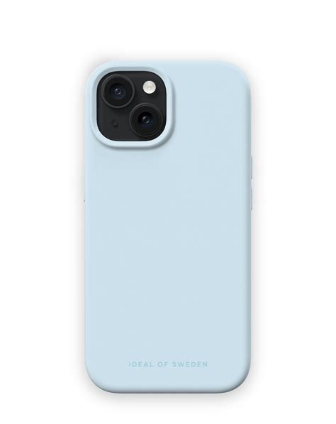 Silicone Case Iphone 13 Light Blue Ideal Of Sweden