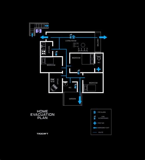 The Home Evacuation Plan Trdcrft