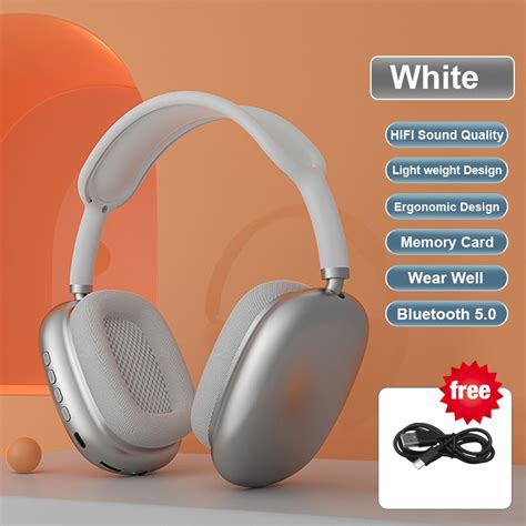 Headphone Wireless Bluetooth Headphone Gaming Headset With Mic Wireless
