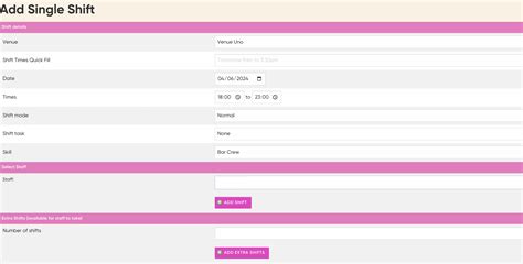 Creating A Single Shift Staffsavvy Support