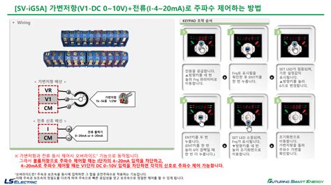 Solution Square Ig5a 가변저항v1 Dc 0~10v전류i 4~20ma로 주파수 제어하는 방법